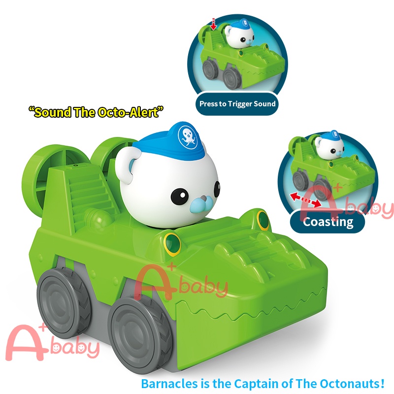 [A+baby] The Octonauts Toys Set Original With Sound & Inertial Driving ...
