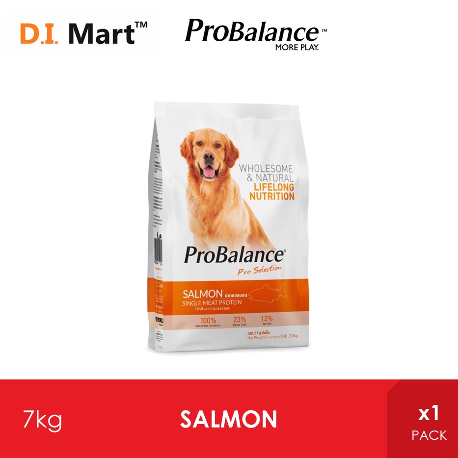 ProBalance Adult Dry Dog Food - Salmon (7kg) | Shopee Malaysia