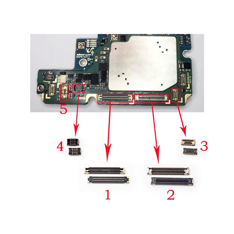 LCD FPC Plug Main Board PCB Connector mainboard flex connector USB ... LCD FPC Plug Main Board PCB Connector mainboard flex connector USB ...