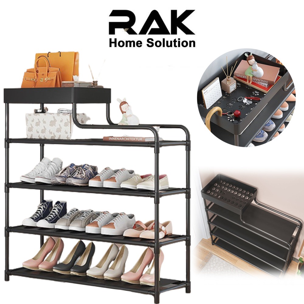 RAK Rak Kasut Mudah Penyimpanan Kabinet Kasut Isi Rumah Berbilang ...