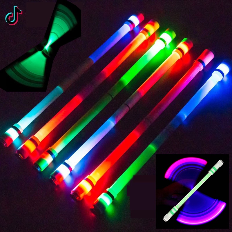 10 Styles Light Spinning Pen /Creative Professional Color LED Acrylic ...