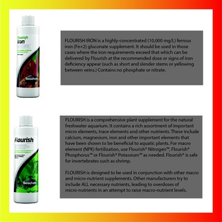 SeaChem Flourish Full Range 250 ml / Baja Pokok / Flourish Fertilizer ...