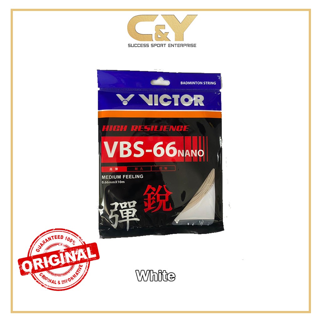 VICTOR BADMINTON STRING VBS66(100% ORIGINAL) | Shopee Malaysia
