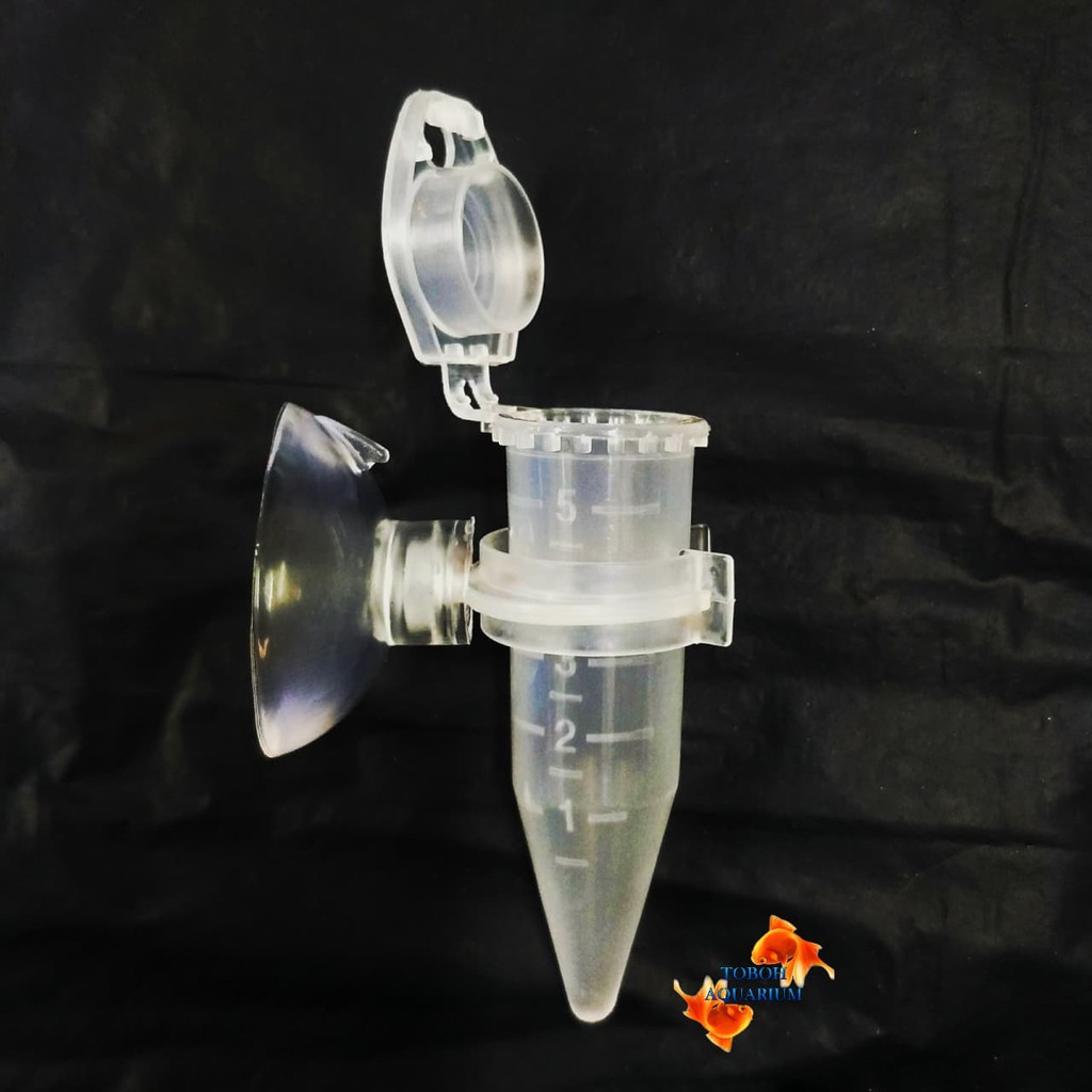 BBS / Fish Food Feeder / Feeding Tube With Suction Cup 5ml | Shopee ...