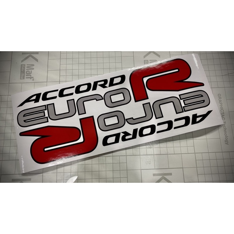 STICKER #PINTUBELAKANG #ACCORD #EURO #HONDA #CL7 #EUROR | Shopee Malaysia