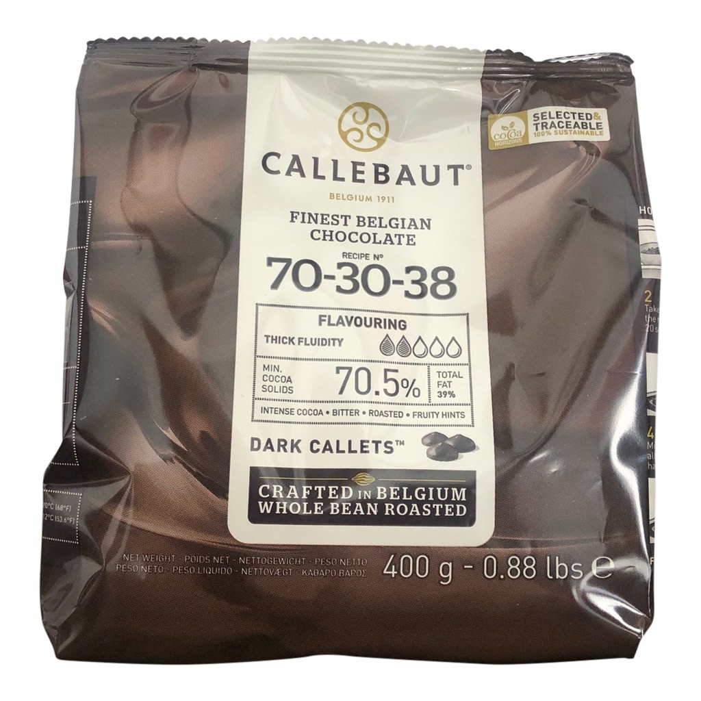 [Original Pack] Callebaut 70-30-38 Finest Belgian Dark Chocolate ...