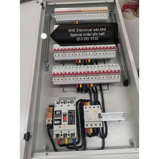 HAGER 26WAY METAL AND FULL SET(SINGLE PHASE/ 3PHASE )CONSUMER METAL DB ...