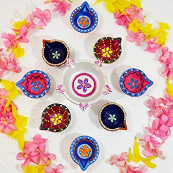 Deepavali Sale (Design Agal Vilakku 4pcs) | Shopee Malaysia