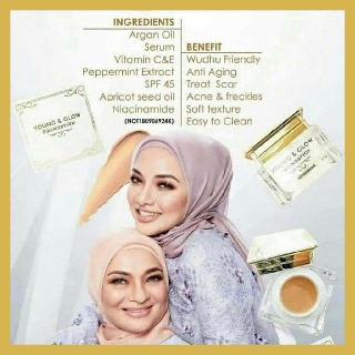 [HOT ITEM !!!] FOUNDATION YOUNG & GLOW - PRODUK NEELOFA VIRAL ...