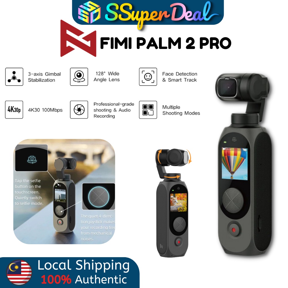 Fimi Palm 2 Pro Gimbal Camera Stabilizer | Shopee Malaysia