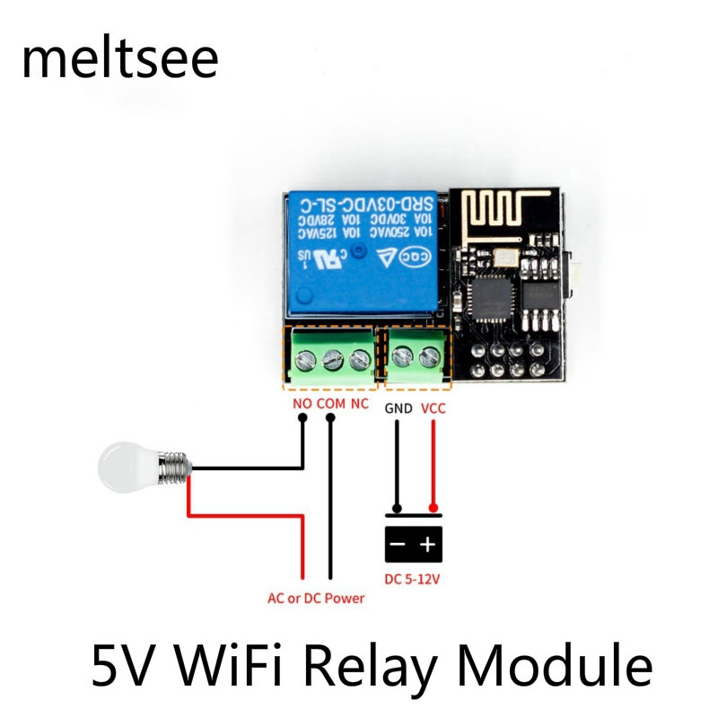 Esp8266 Esp 01s 5v Wifi Relay Module Things Smart Home Remote Control