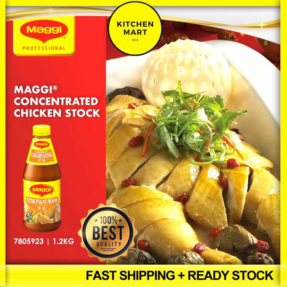 MAGGI CONCENTRATED CHICKEN STOCK 1.2kg STOCK PEKAT STOCK GRED RESTORAN ...