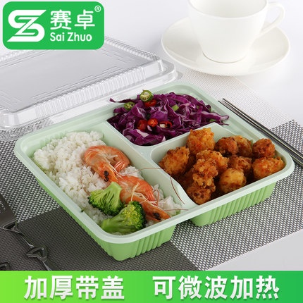 Premium Disposable Lunch Box, Special Takeaway Fast Food Box / 优质一次性带盖 ...
