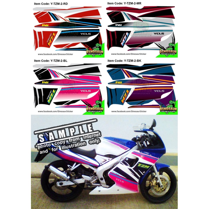 Yamaha TZM Sticker (02) | Shopee Malaysia