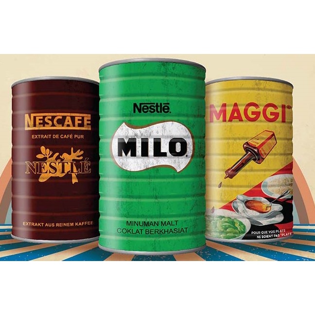 Koleksi Tabung nestle Milo, nescafe, maggi Tahun 2021 | Shopee Malaysia
