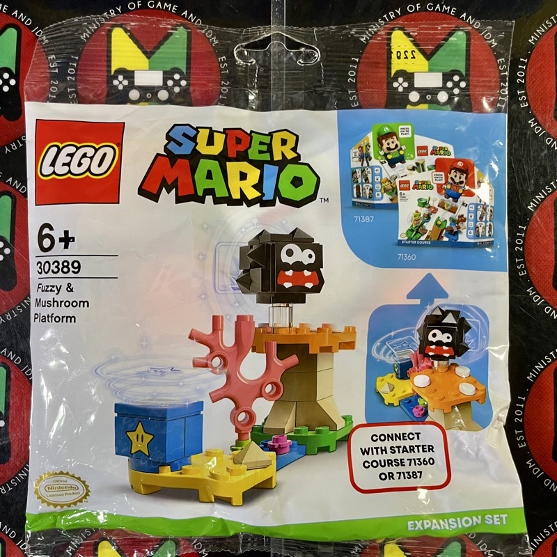 [ORIGINAL]LEGO Fuzzy & Mushroom Platform Expansion Set (30389) | Shopee ...