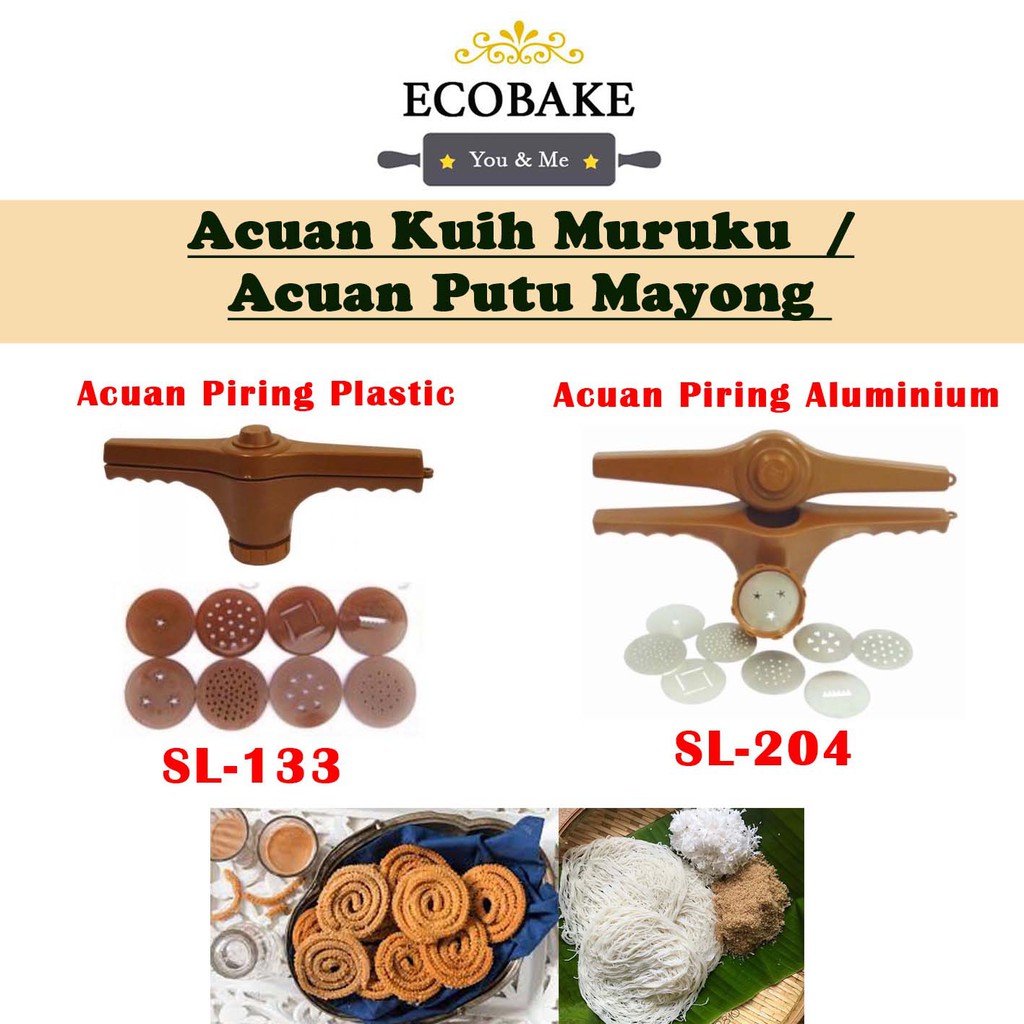 Acuan Kuih Muruku/ Murukku Mould / Acuan Putu Mayong | Shopee Malaysia