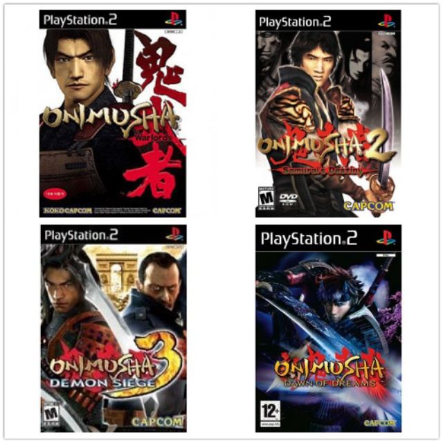 PS2 Offline Onimusha Collection (5pc) | Shopee Malaysia