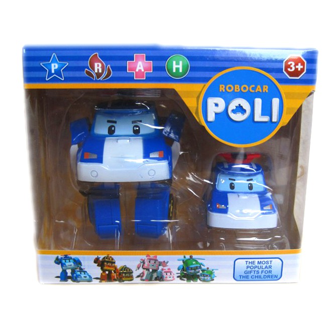 Robocar Poli Poli Figure Set (2 in 1) | Shopee Malaysia