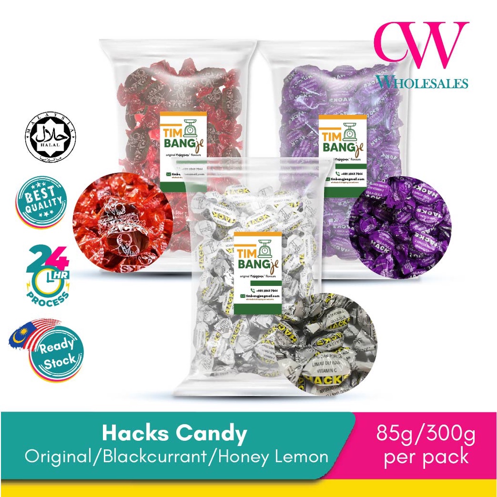 Hacks Candy Honey Lemon Sweet Original Hack Blackcurrant sweets candies ...