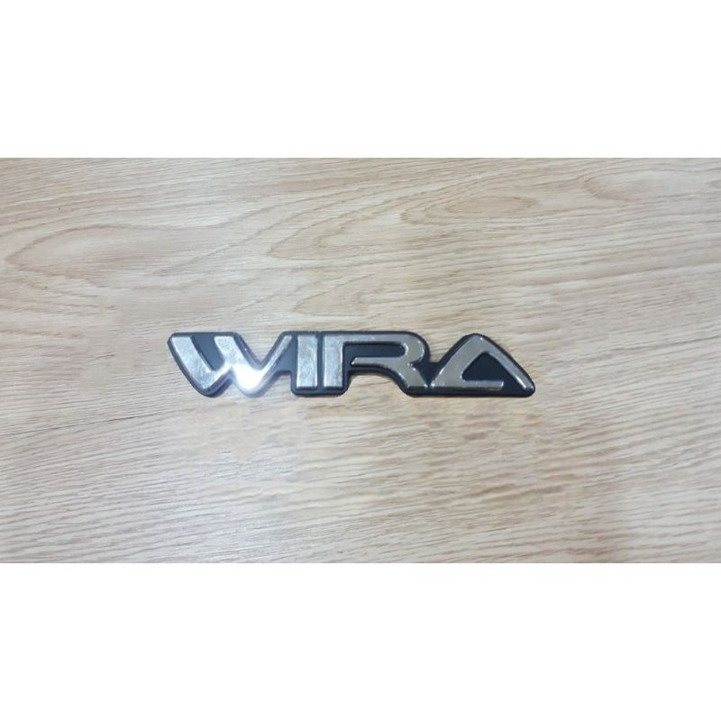 PROTON WIRA WORD REAR BACK EMBLEM LOGO - WIRA | Shopee Malaysia
