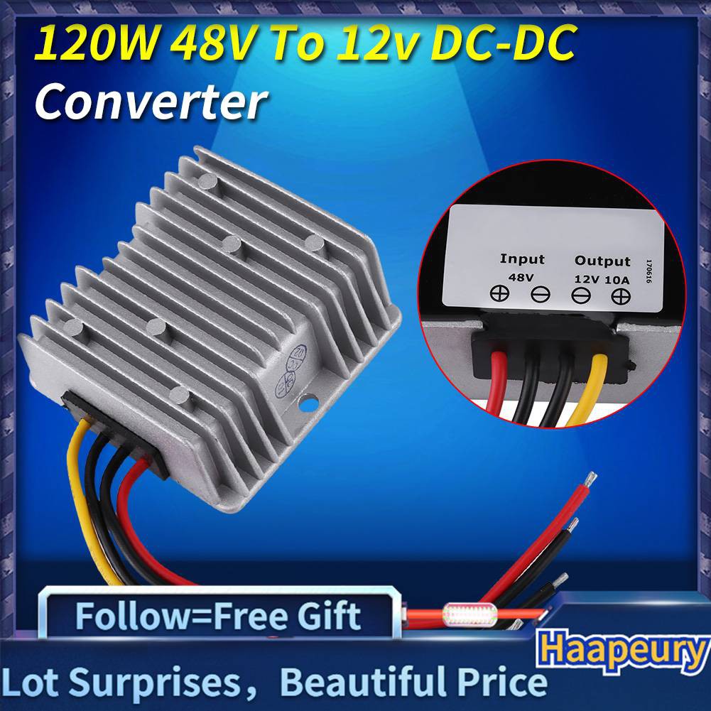 [READY STOCK] TMISHION DC-DC 48V To 12V 10A 120W Voltage Step Down Module Buck Power Supply ...