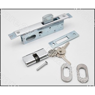 Mico Narrow Profile Aluminum Frame Swing Door Lock (Short Backset 23mm ...