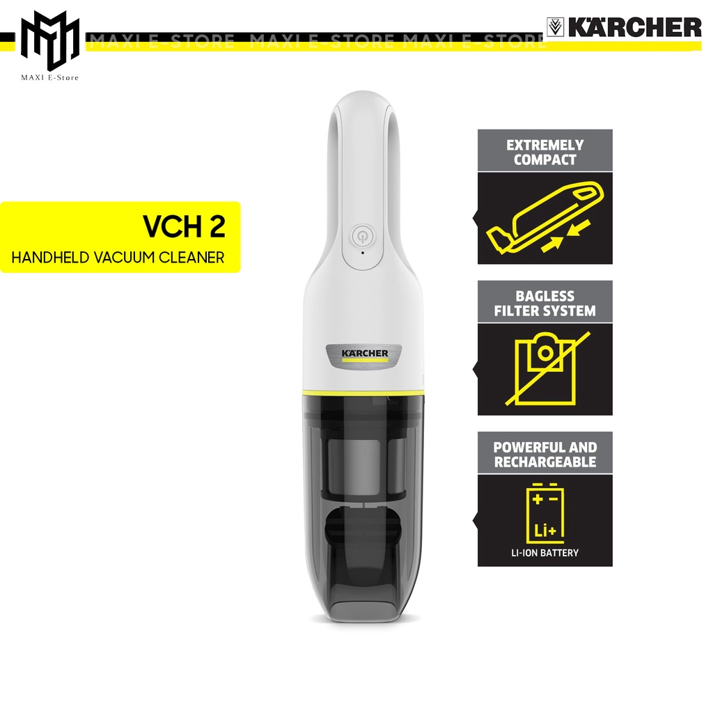 Karcher VCH2 Handheld Vacuum Cleaner Handy VCH 2 | Shopee Malaysia