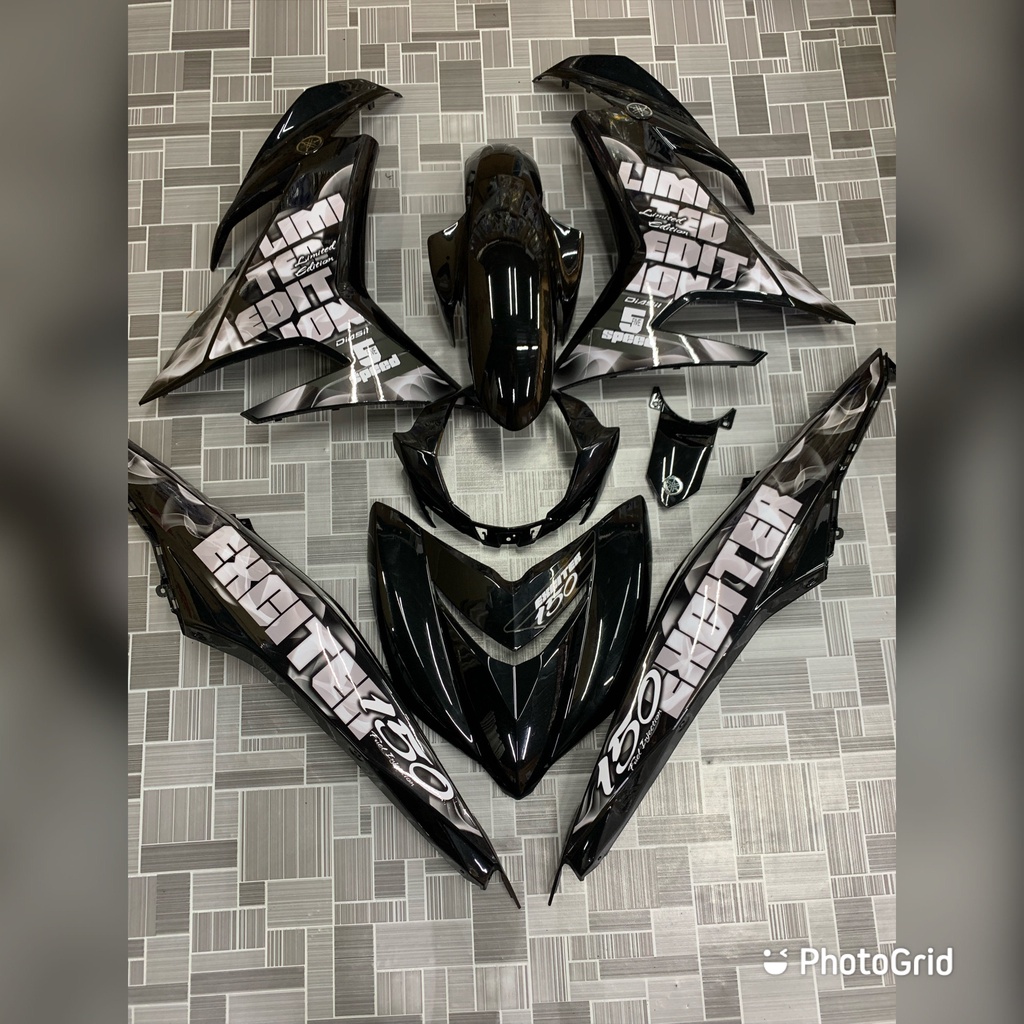 Y15 V2 BLACK LIMITED EDITION BLACK GREEN STICKER TANAM | Shopee Malaysia