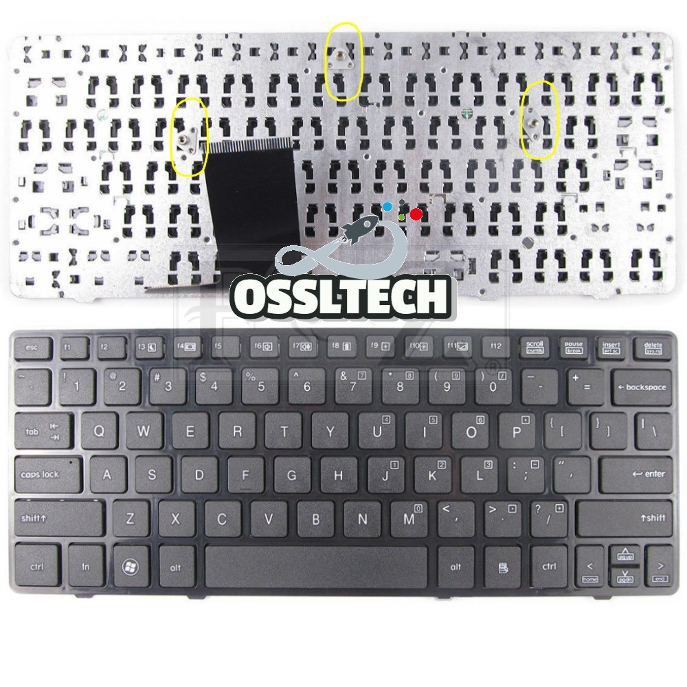 HP Elitebook 2560 2560P 2570 2570P 696693-001 691658-001 Keyboard ...
