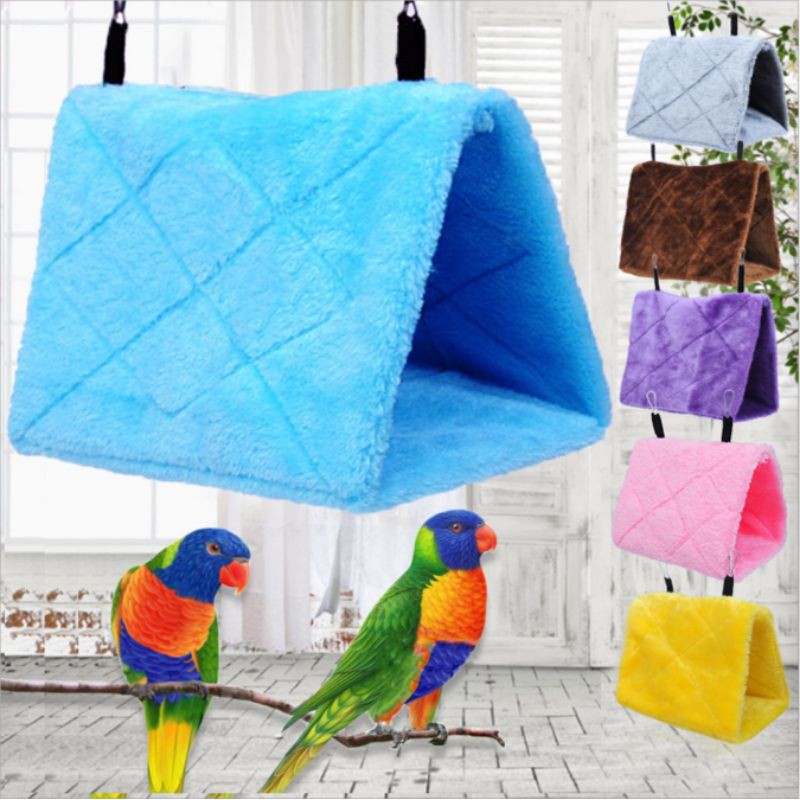 🔥Ready Stock🔥24*15*18 cm Plush Snuggle Bird Hammock Hanging Snuggle ...
