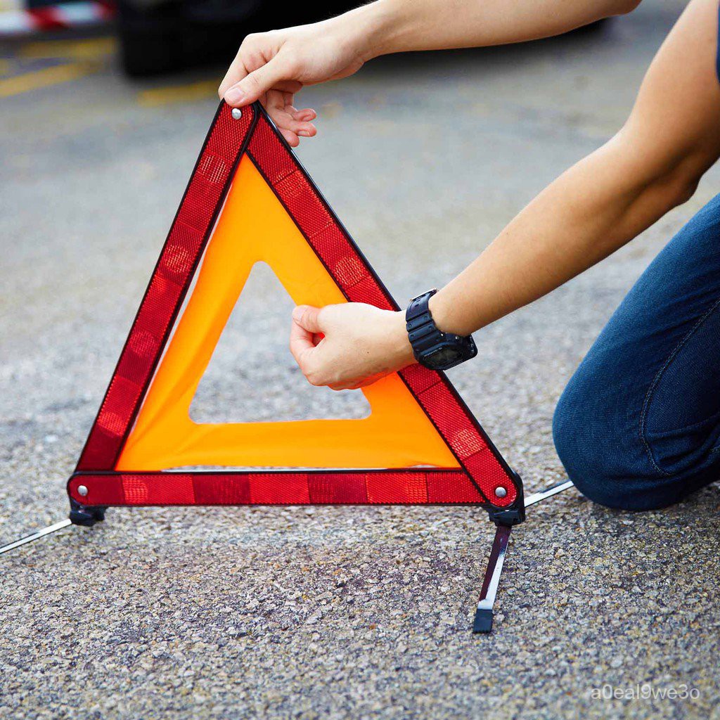 UltraFlex Genuine Warning Safety Triangle Foldable E-MARK Certification ...