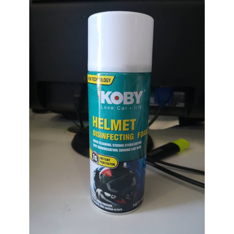 KOBY HELMET DISINFECTING FOAM - (KOBY) | Shopee Malaysia