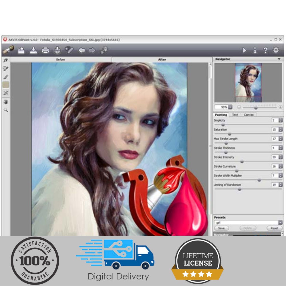 AKVIS Oil Paint v4 Photoshop Plugins (plugin/ standalone) | Shopee Malaysia