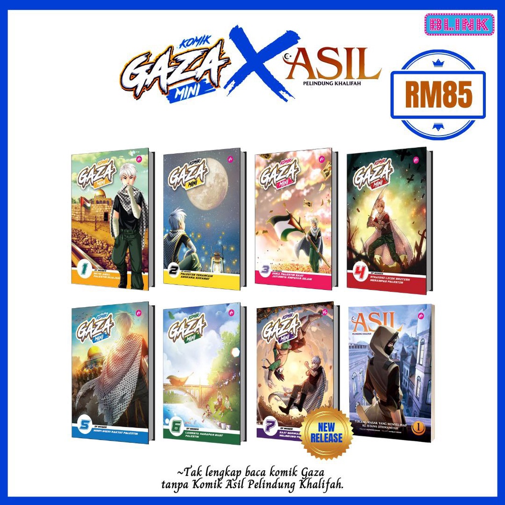Komik Gaza Mini | Asil | Kisah Perjuangan | Daie Kreatif | Iman ...