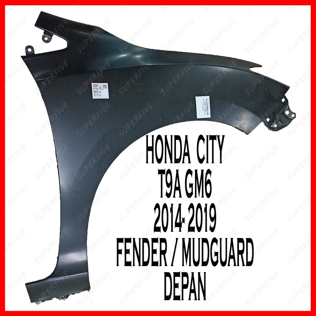HONDA CITY T9A GM6 (2014 - 2019) FRONT FENDER / MUDGUARD / KERETA ...