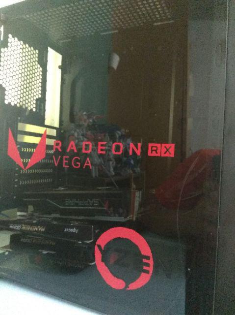 StickerMod AMD Radeon VEGA Vinyl Sticker | Shopee Malaysia
