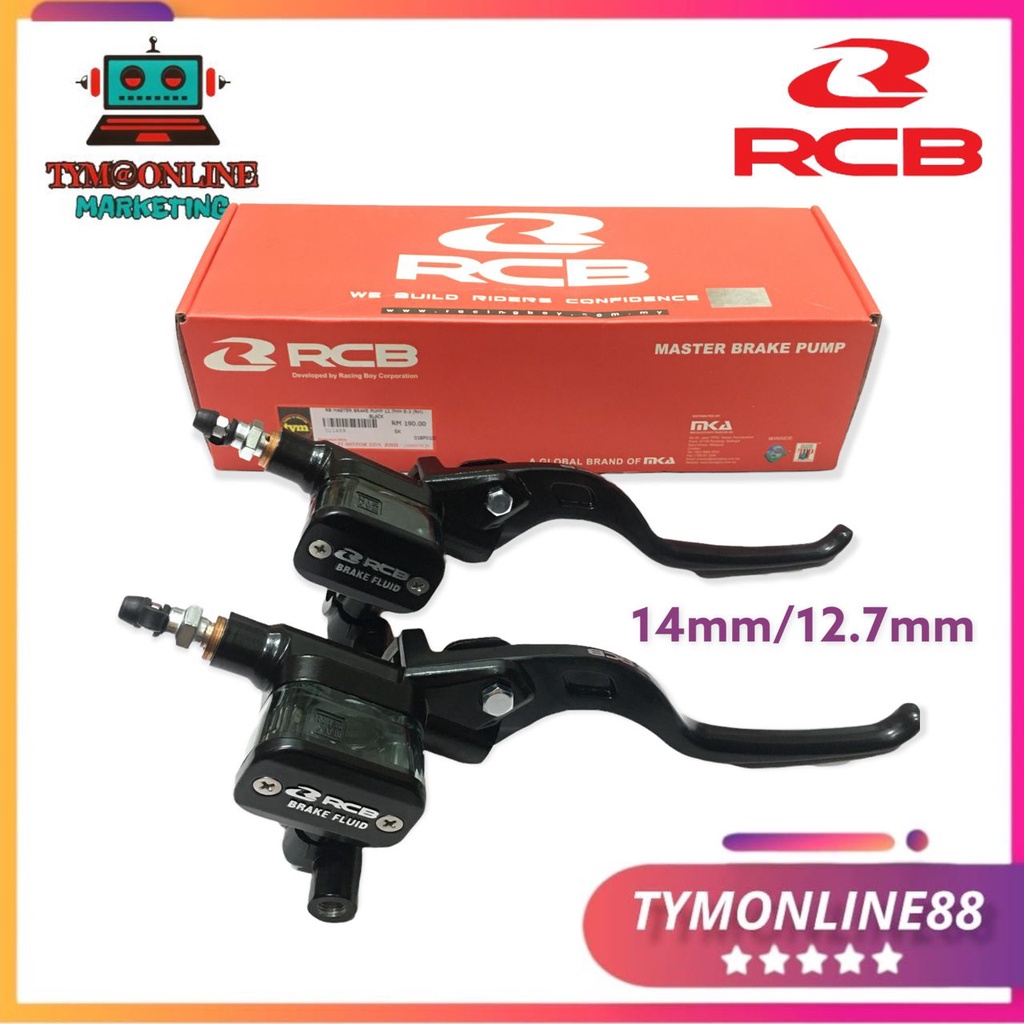 RCB Master Brake Pump RCB 14mm E3/12.7mm RH E2 UNIVERSAL Original RCB ...