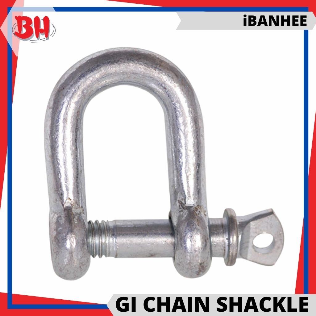 [iBANHEE] GI CHAIN SHACKLE / GI SHACKLE D SHAPE | Shopee Malaysia