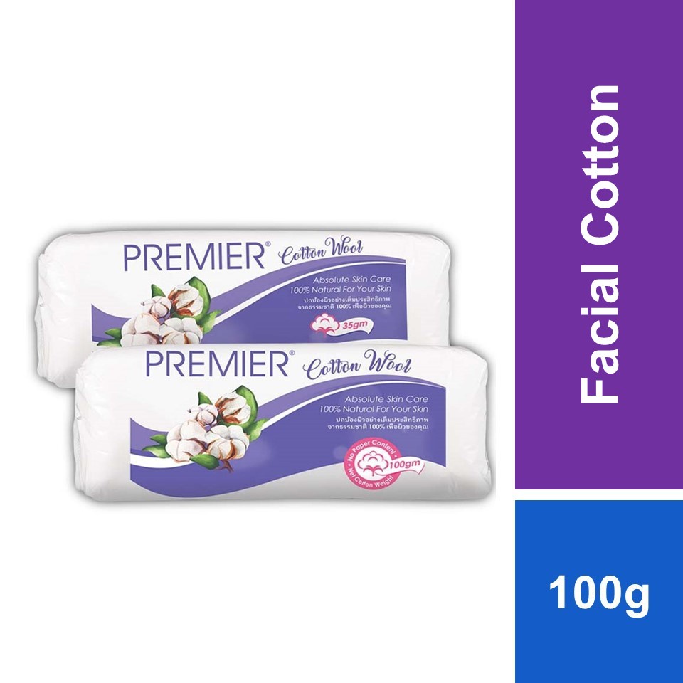 Premier Cotton Wool 100g | Shopee Malaysia