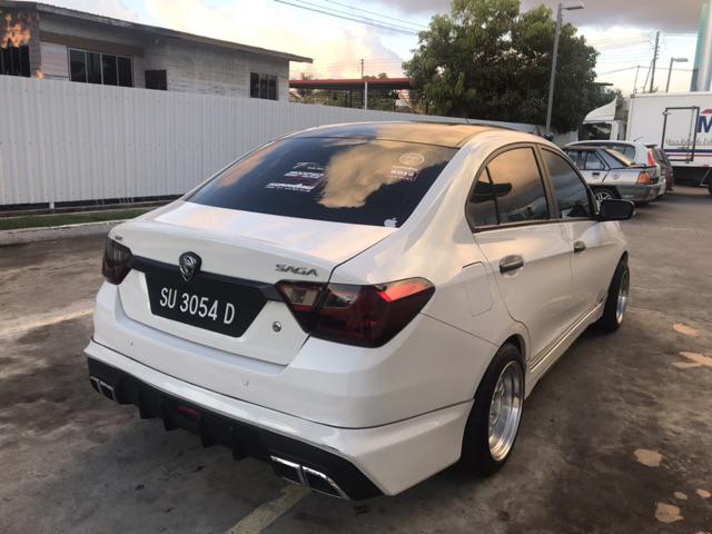 (spoiler) bodykit saga vvt sportivo (no chrom depan proton spoiler ...