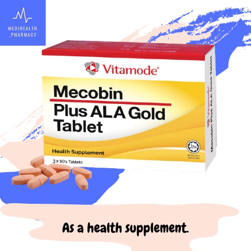 Vitamode Mecobin Plus ALA Gold Tablet (30'S) | Shopee Malaysia