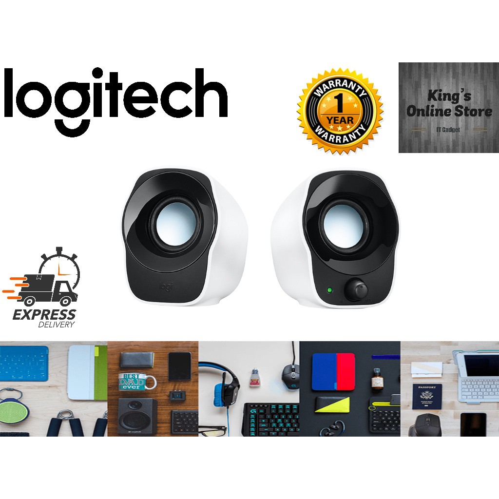 LOGITECH Z120 USB COMPACT STEREO SPEAKERS FOR PC | Shopee Malaysia