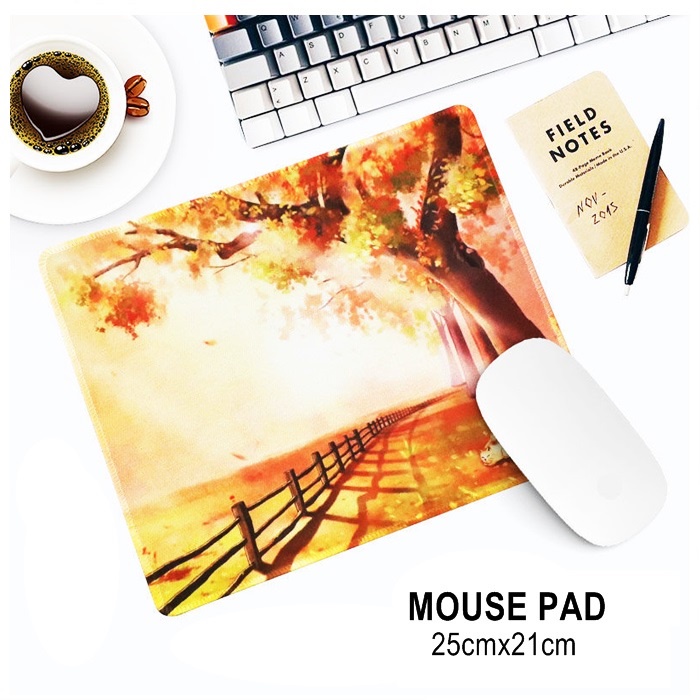 Mouse Pad Gaming Drawing Office Pressure Relief Rubber Anti-Slip Desk ...