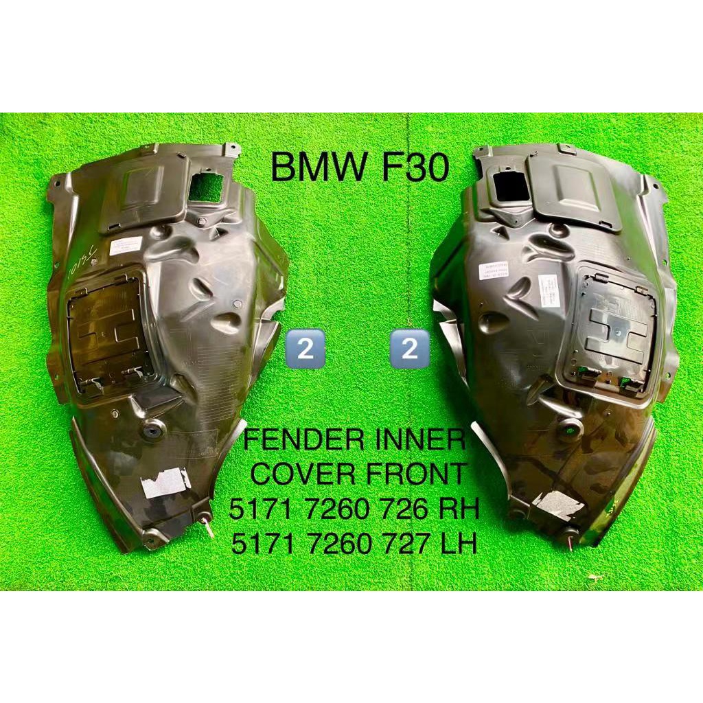 BMW F30 3 SERIES FENDER INNER COVER FRONT 2ND PART PRICE FOR 1 | Shopee ...