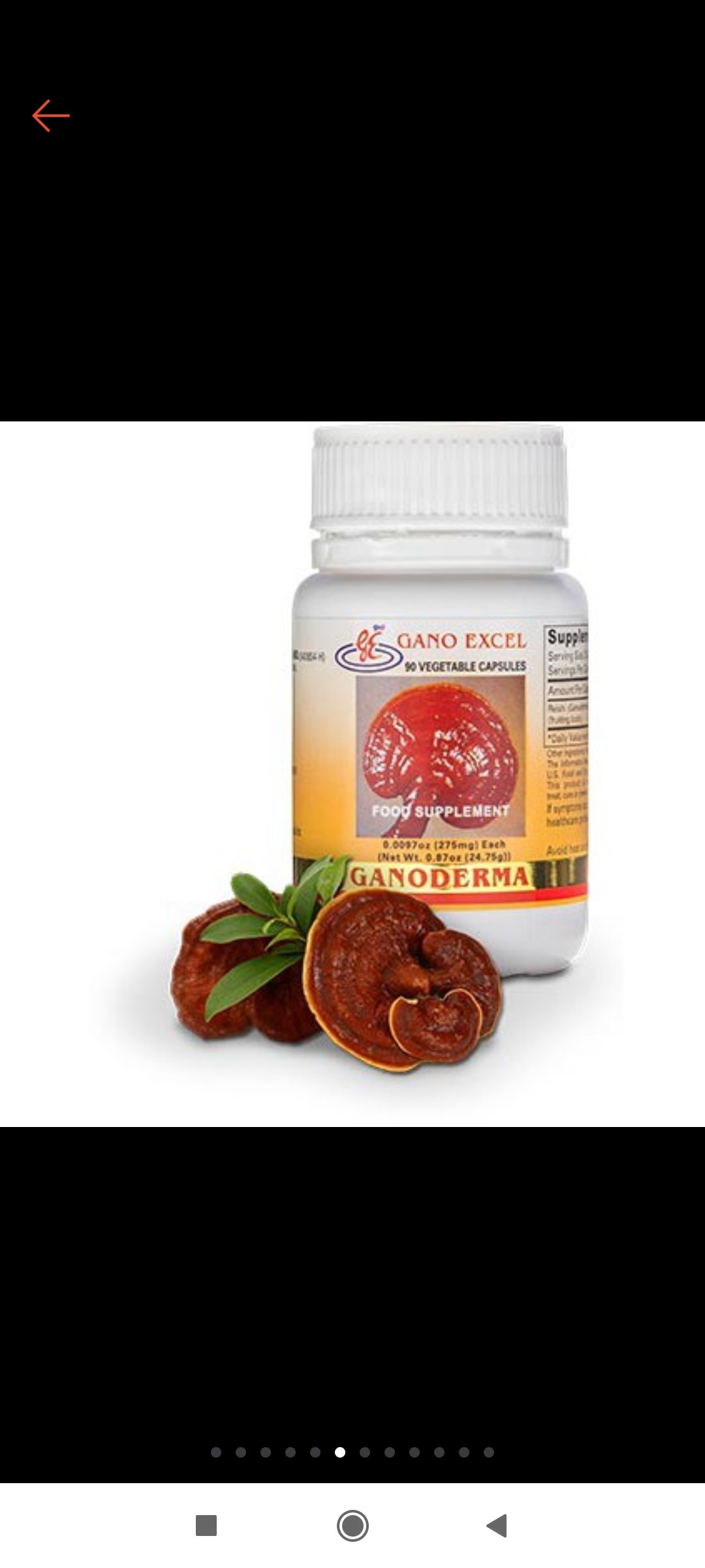 Gano Excellium Ganoderma (30/90 capsules/Bottle) - GANO EXCEL ...