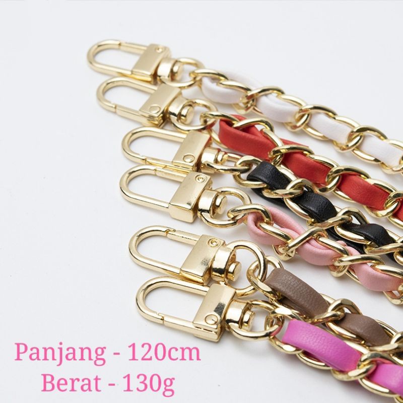 Tali beg silang PVC PU leather DiY bag handle / sling bag handles ...