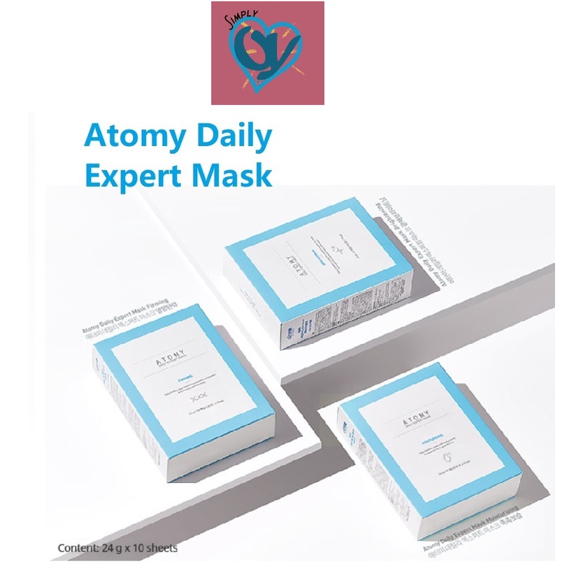 Atomy Daily Expert Mask - Firming / Brightening / Moisturizing (24g x ...