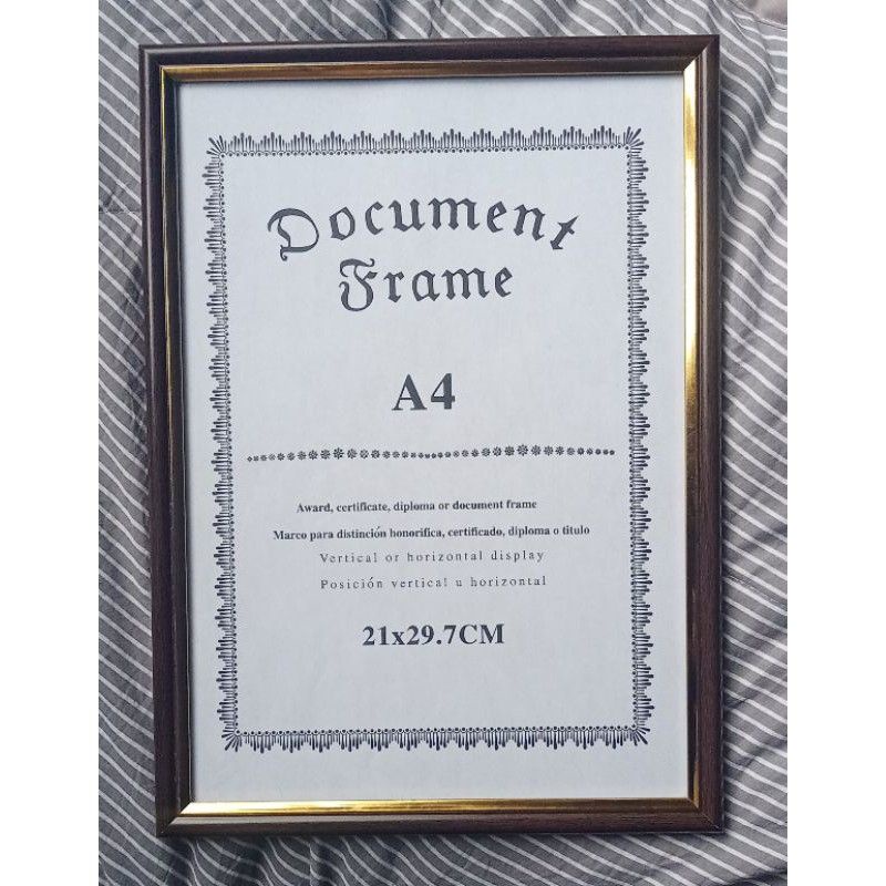 Document Frame A4 Size ( Ready Stock) | Shopee Malaysia
