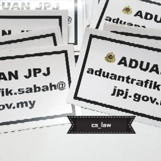 ADUAN JPJ STICKER (SABAH) TAXI DALAM | Shopee Malaysia